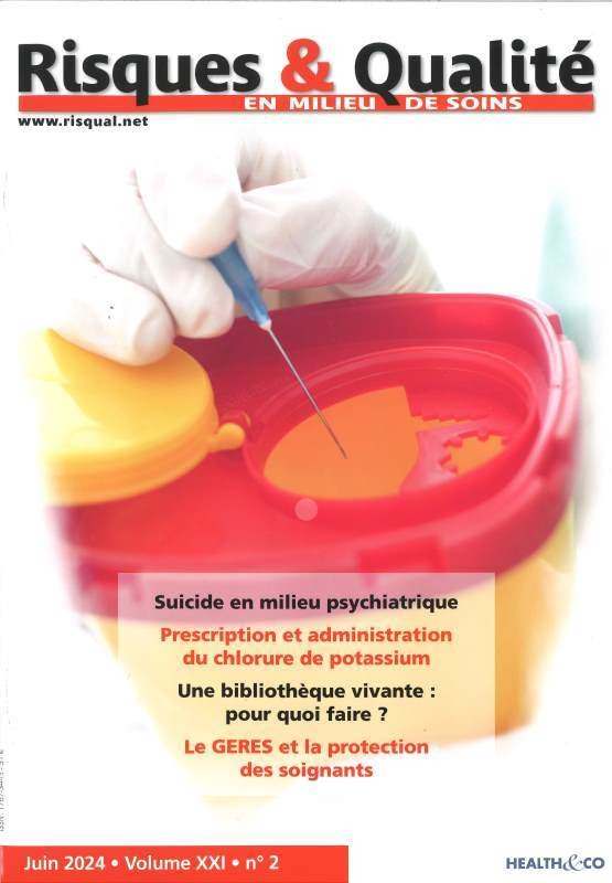 RISQUES & QUALITE EN MILIEU DE SOINS - SPEPS RISQUES & QUALITE EN MILIEU DE SOINS - SPEPS