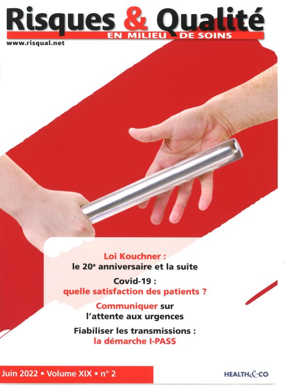 RISQUES & QUALITE EN MILIEU DE SOINS - SPEPS RISQUES & QUALITE EN MILIEU DE SOINS - SPEPS
